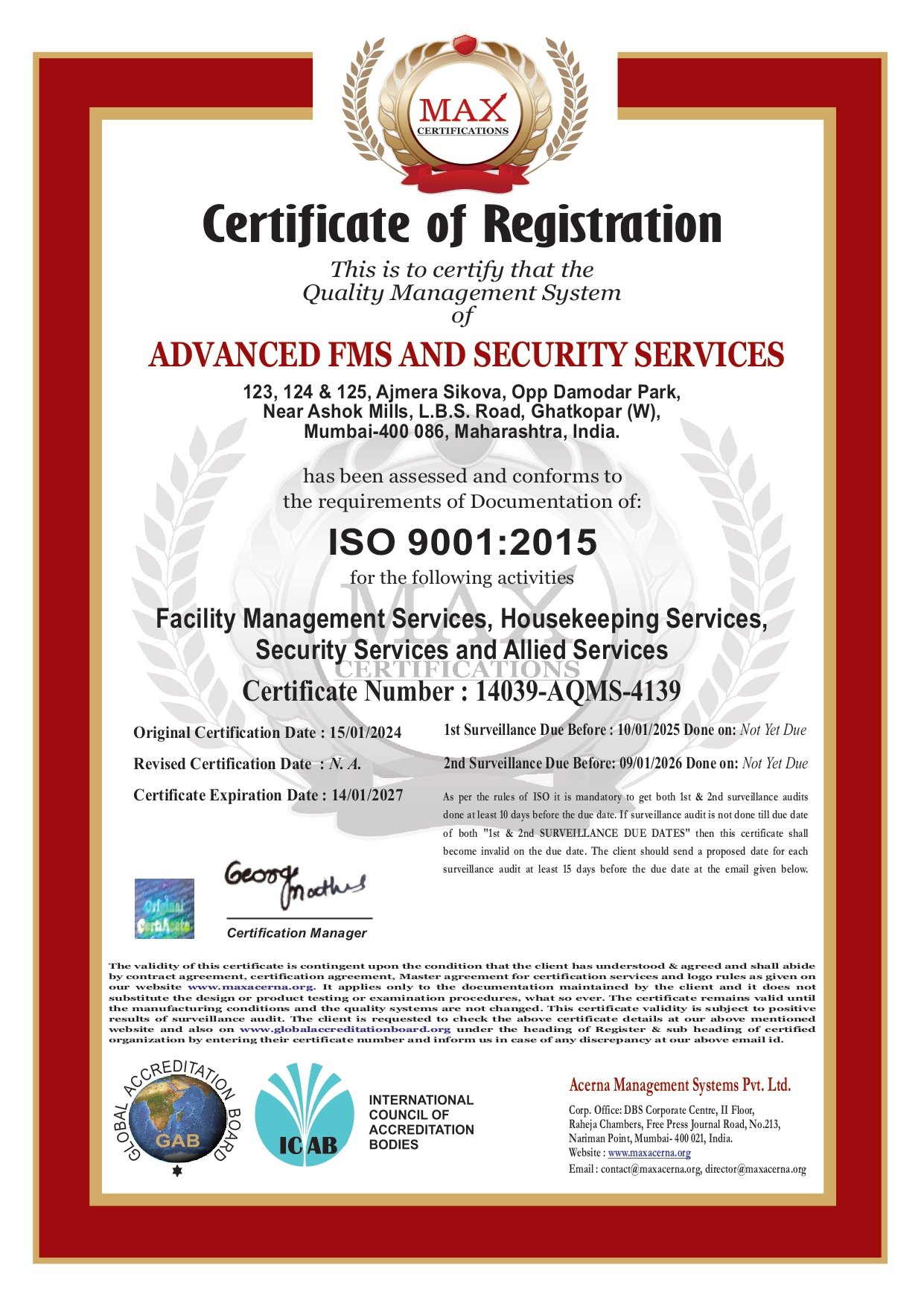 Advanced FMS & Security Services – Perfect Solution For All Your Needs